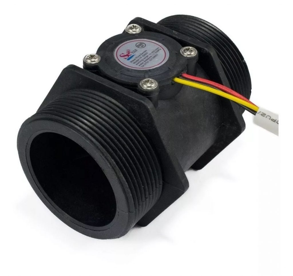 Sensor Flujo De Agua Yf-dn50 10-200l/min - Soluciones Mecatrónicas y ...
