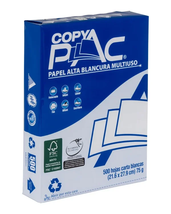 Resma Oficio x 500 Hojas Marca Copypac - Soluciones Mecatrónicas y ...